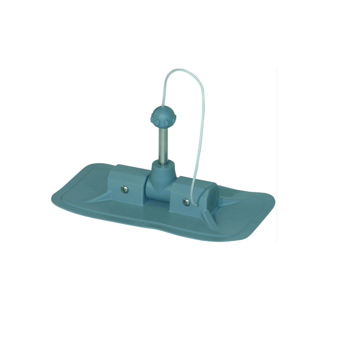Complete PVC Oar Lock Pad with Pin, Hinge Bar and Oar Retainer for ...