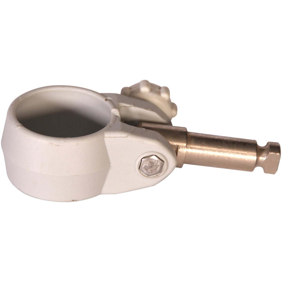 Oar collar with 35mm bayonet style metal pin for 35mm diameter oar ...